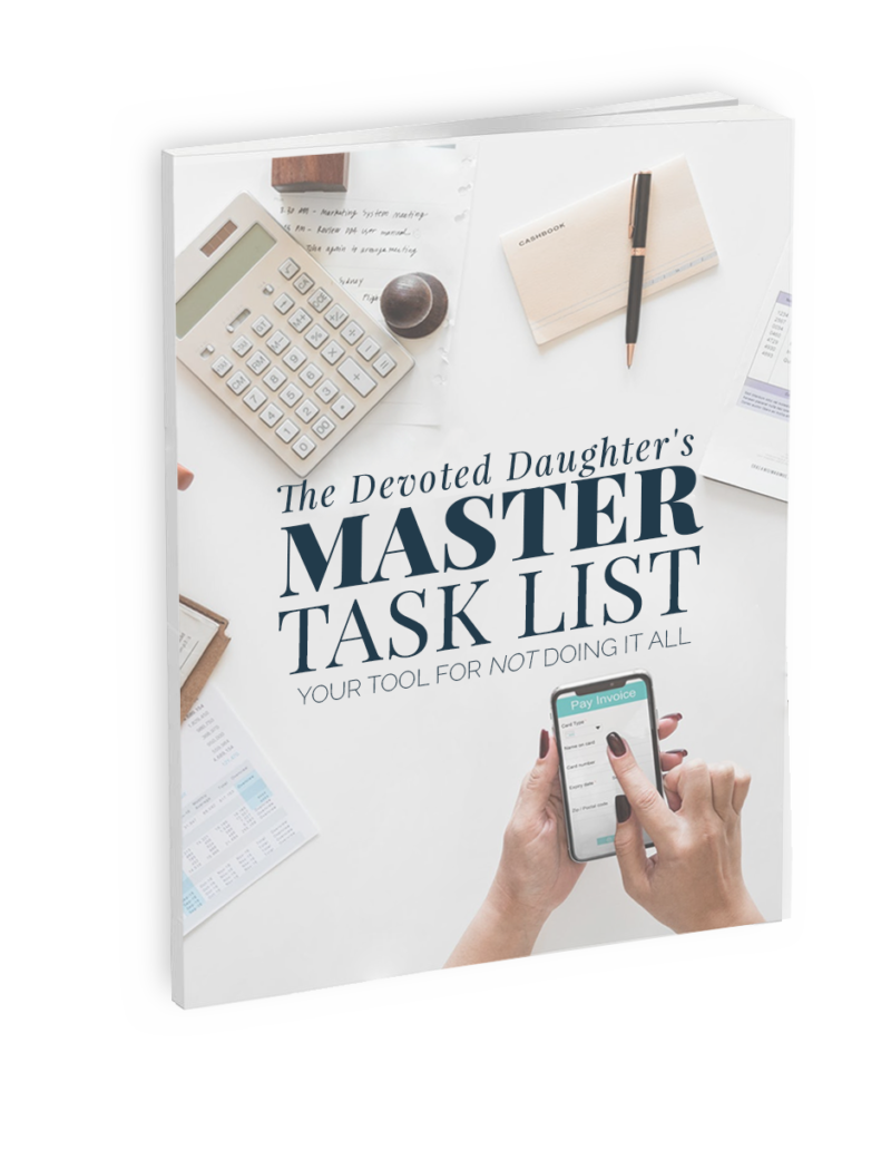Master Task List Pdf